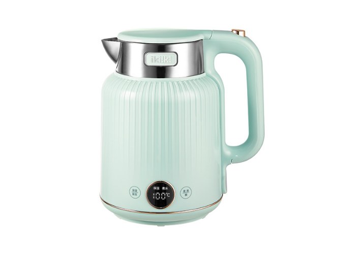 IKIIKI 伊崎家電-【伊崎】1.5L 304不鏽鋼防燙快煮壺